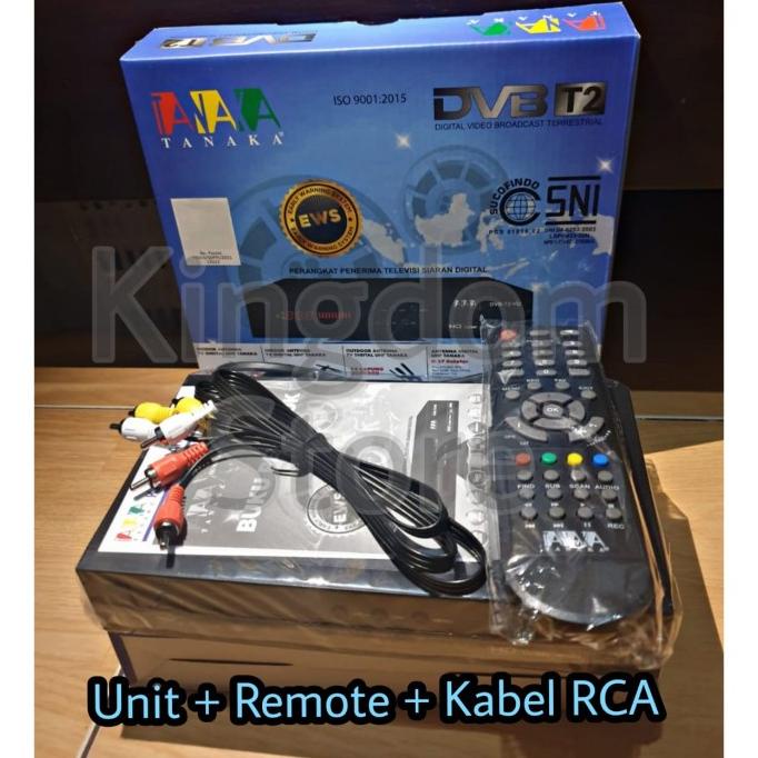 Jual SET TOP BOX/Decoder/Reciver/STB DVB T2 DIGITAL TV TANAKA NEW ...