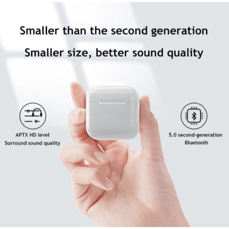 Jual PRO 4 HEADSET BLUETOOTH WIRELESS TWS - EARPHONE BLUETOOTH WIRELESS ...