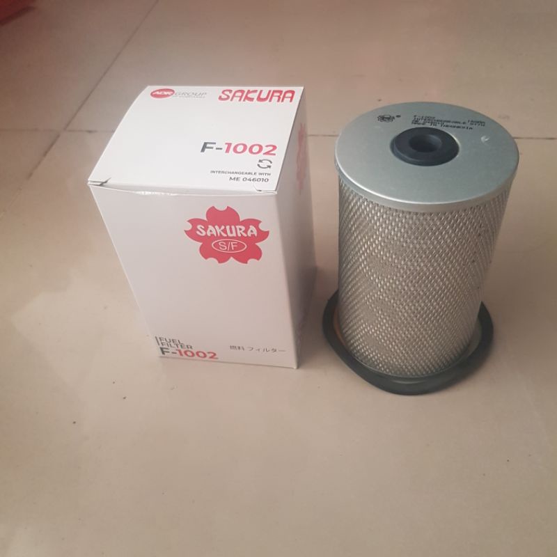 Jual F-1002 SAKURA FUEL FILTER SOLAR FM215 COLT DIESEL FUSO PS100 BAWAH ...