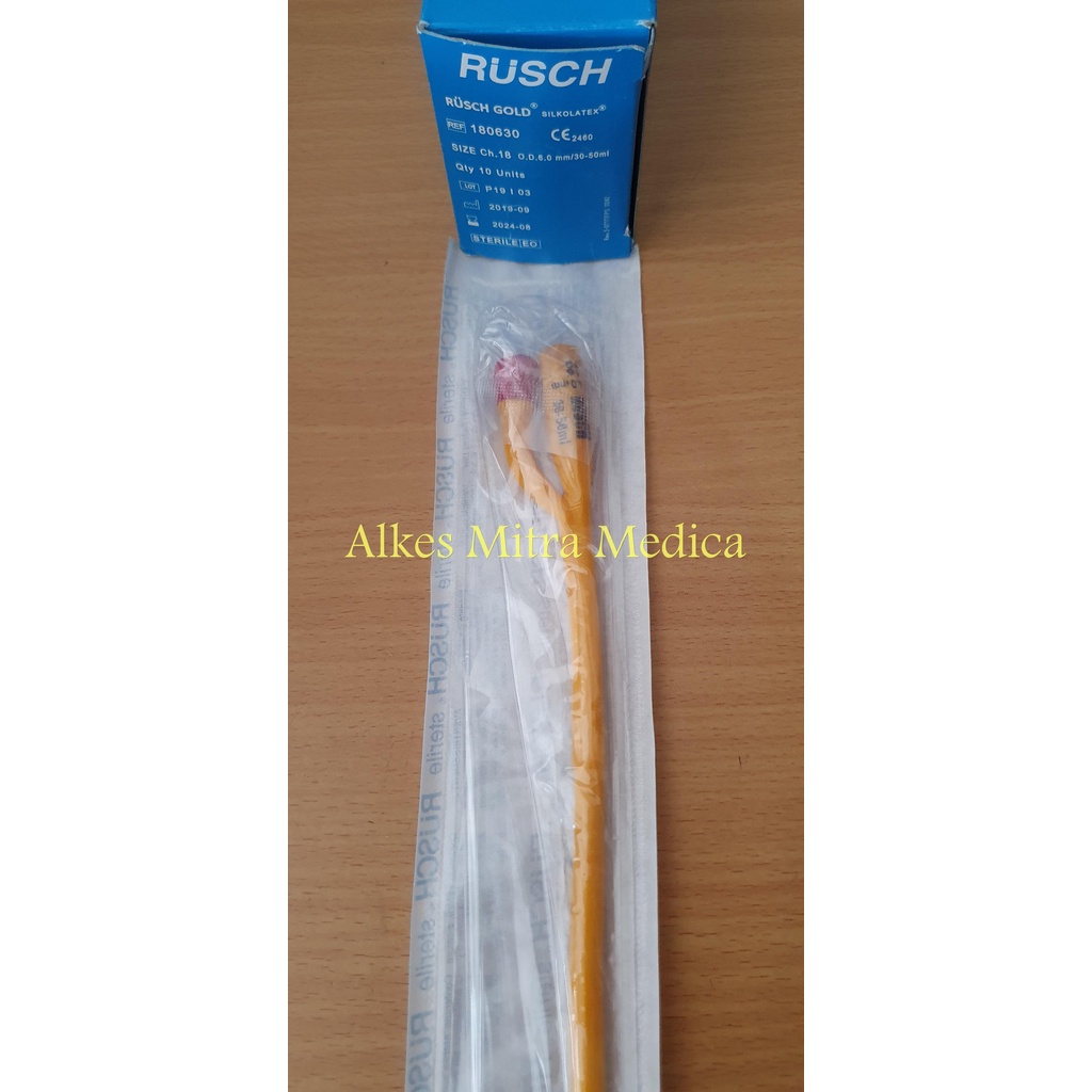 Jual Rusch 2 way foley catheter size 12, 14, 16 & 18 Ecer - selang ...