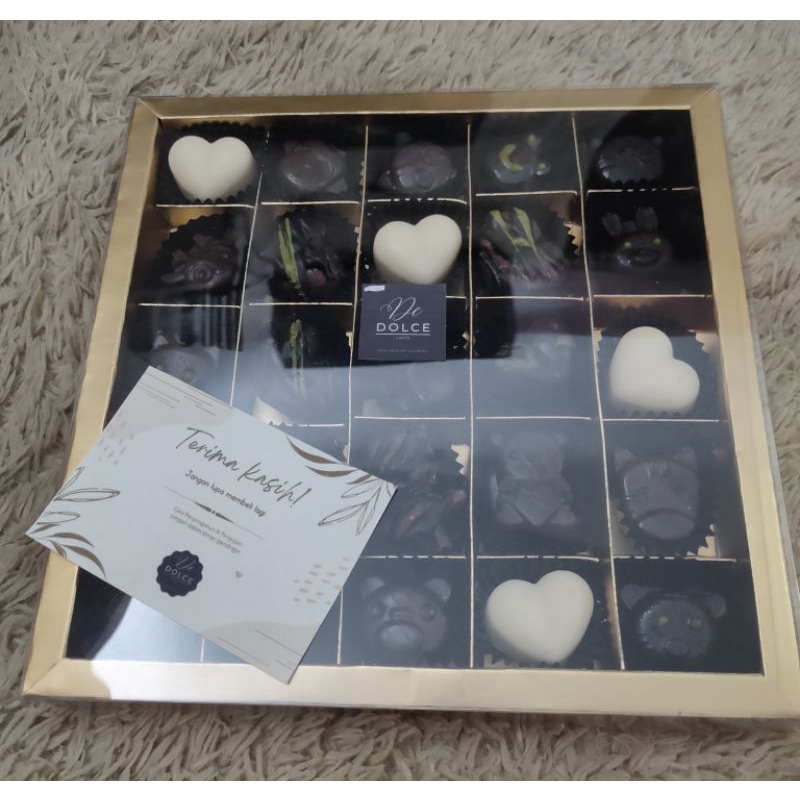 Jual premium Chocholate box by Dolce Choco/hampers coklat | Shopee ...