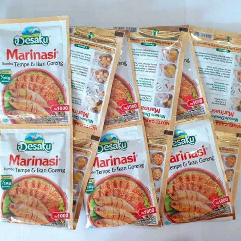 Jual DESAKU BUMBU MARINASI RENCENGAN 12X15GR | Shopee Indonesia