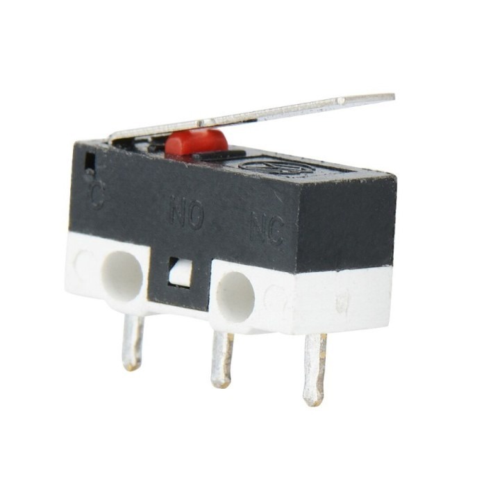 Jual MICRO LIMIT SWITCH SAKLAR MOUSE PUSH BUTTON SELECTOR 3 PIN 2.54mm ...