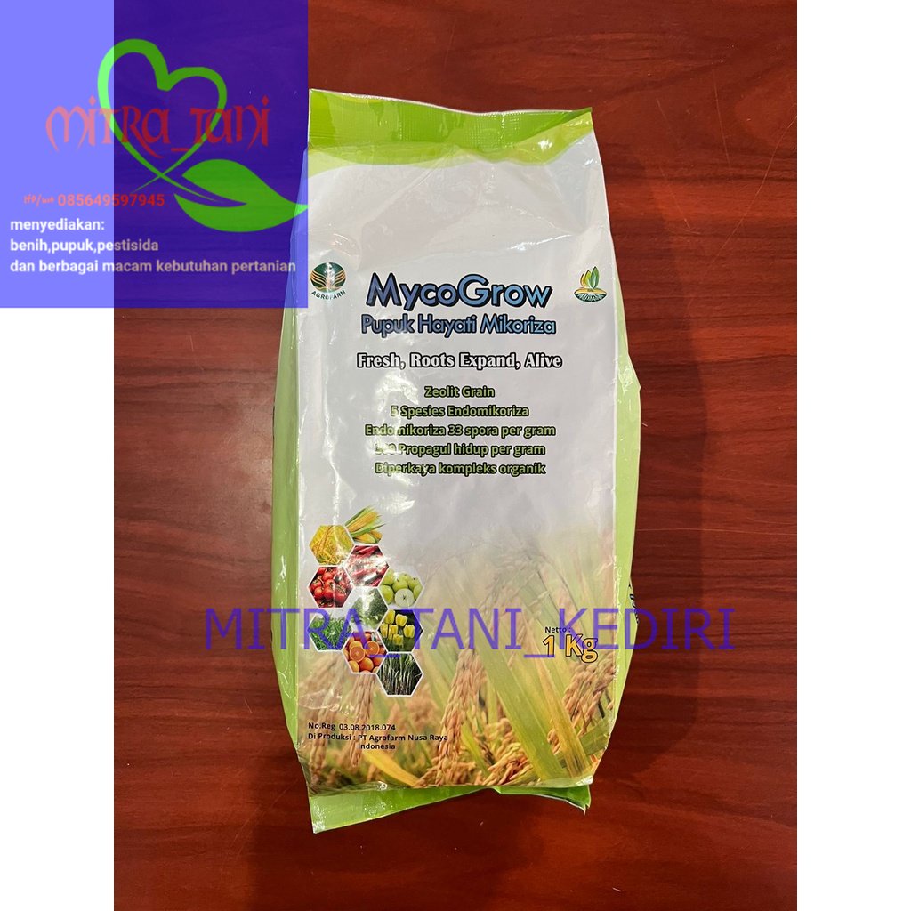 Jual Pupuk Hayati mikoriza MYCOGROW kemasan 1kg dari AGROFARM | Shopee ...