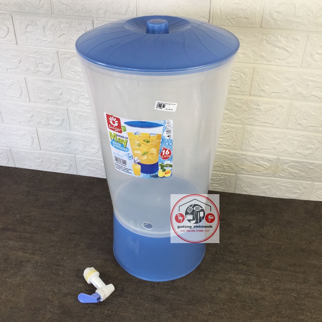 Jual Dispenser Air Tempat Penyimpanan Air May Water Dispenser 16 Liter ...