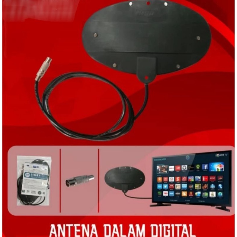 Jual antena digital dalam indoor TRM AD 888 HDTV DIGITAL ANTENNA ...