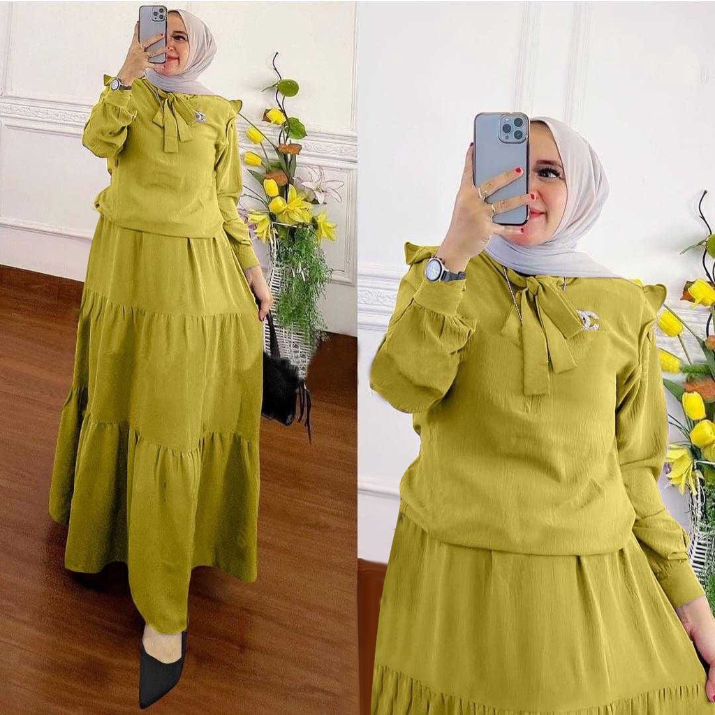 Jual AS FASHION-COD-SETELAN MUSLIM WANITA TERBARU-SETELAN MUSLIMAH ...