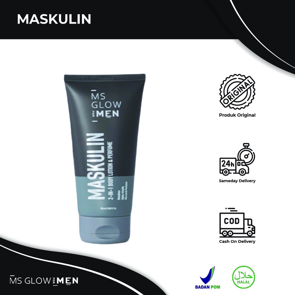Jual MS Glow For Men Skincare Cowok Original Maskulin by ms ...