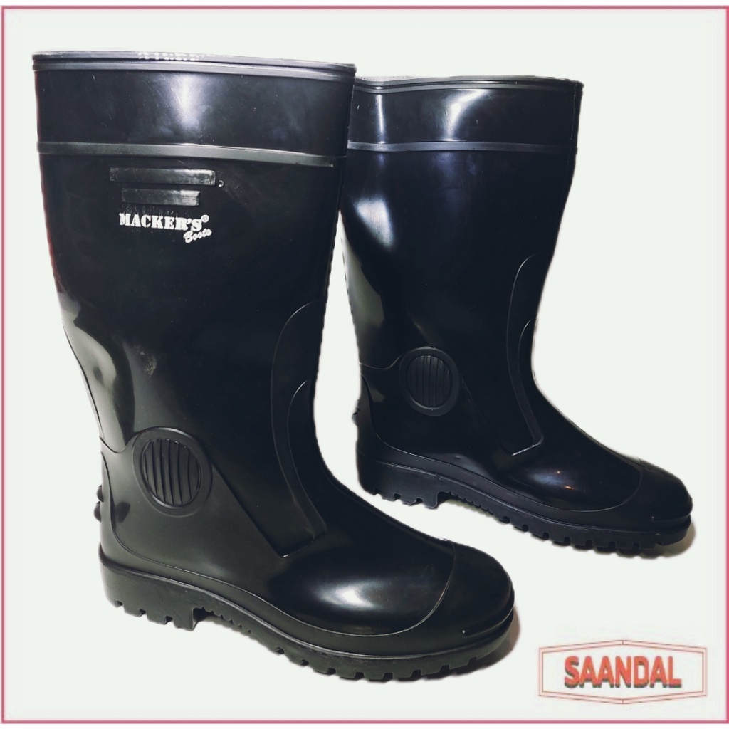 Jual Sepatu Boot Safety Pertanian Perkebunan Lentur Kuning Orange Hitam ...