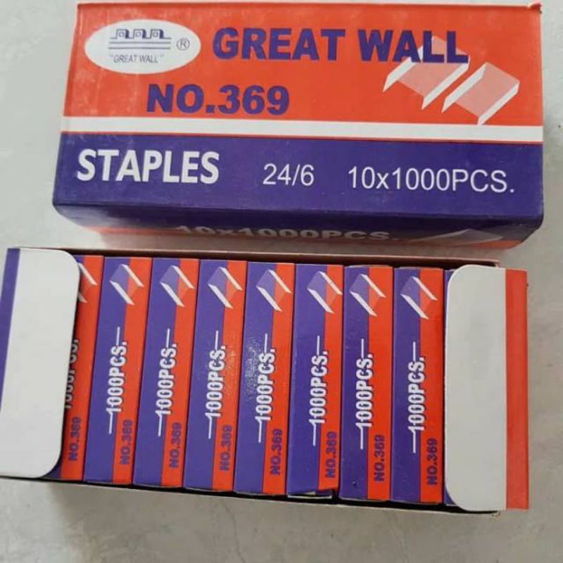 Jual Isi Staples Besar / Isi Great Wall Besar / GW Besar / great wall ...