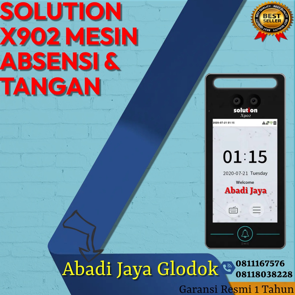 Jual SOLUTION X902 MESIN ABSENSI WAJAH, TANGAN | Shopee Indonesia