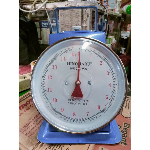 Jual TIMBANGAN BUAH / BARANG 15 KG HINOMARU scale | Shopee Indonesia