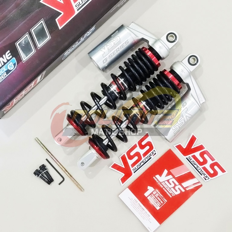 Jual Shock YSS G Series Smooth Silver Edition 305mm New NMAX 2020 Aerox 155 | Shopee Indonesia