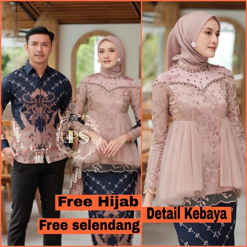 Jual NEW COUPLE KEBAYA BATIK MODERN/COUPLE KEBAYA TUNANGAN DAN ...