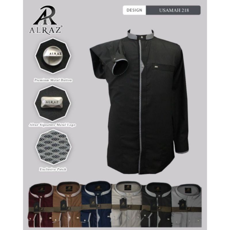 Jual KOKO ALRAZ TERBARU LENGAN PANJANG MANSET | Shopee Indonesia