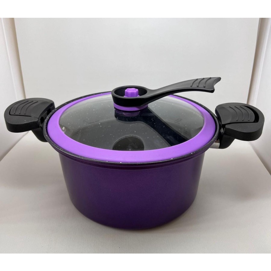 Jual (E.S) COD Panci Presto 3.5 Liter Anti Lengket Panci Telfon Panci ...