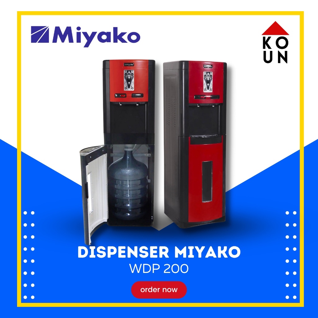 Jual (COD READY) Standing Water Dispenser MIYAKO WDP200 / WDP 200 / WDP ...