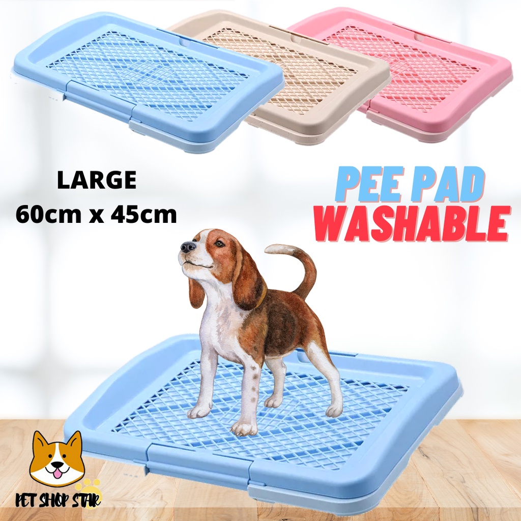 Jual PET TOILET ANJING KECIL BESAR /TRAY DOG PEE PAD TRAINING DOG ...