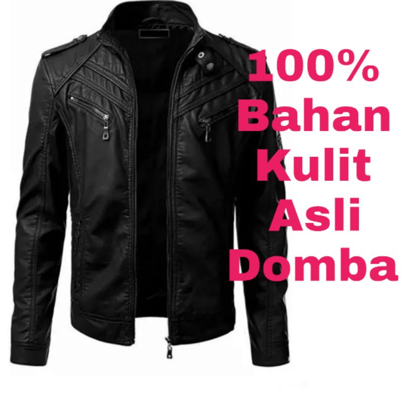 Jual Jaket motor kulit Asli-Jaket kulit biker-Jaket kulit touring-Jaket ...