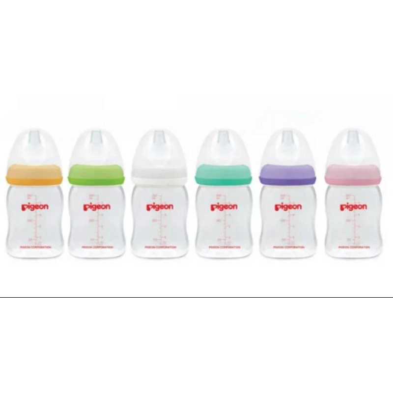 Jual BOTOL SUSU PIGEON WIDE NECK 160ML | Shopee Indonesia