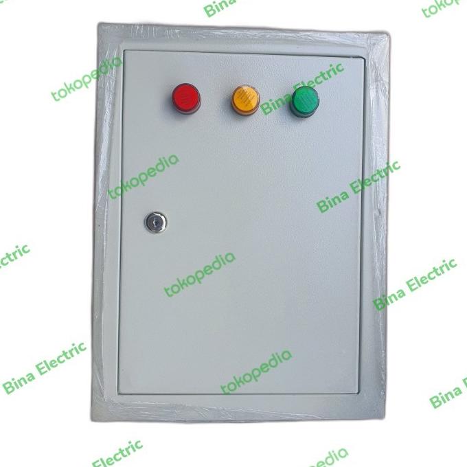 Jual Box Panel Listrik 30X40X18 Indoor + Pilot Lamp + Rel Mcb + Busbar ...