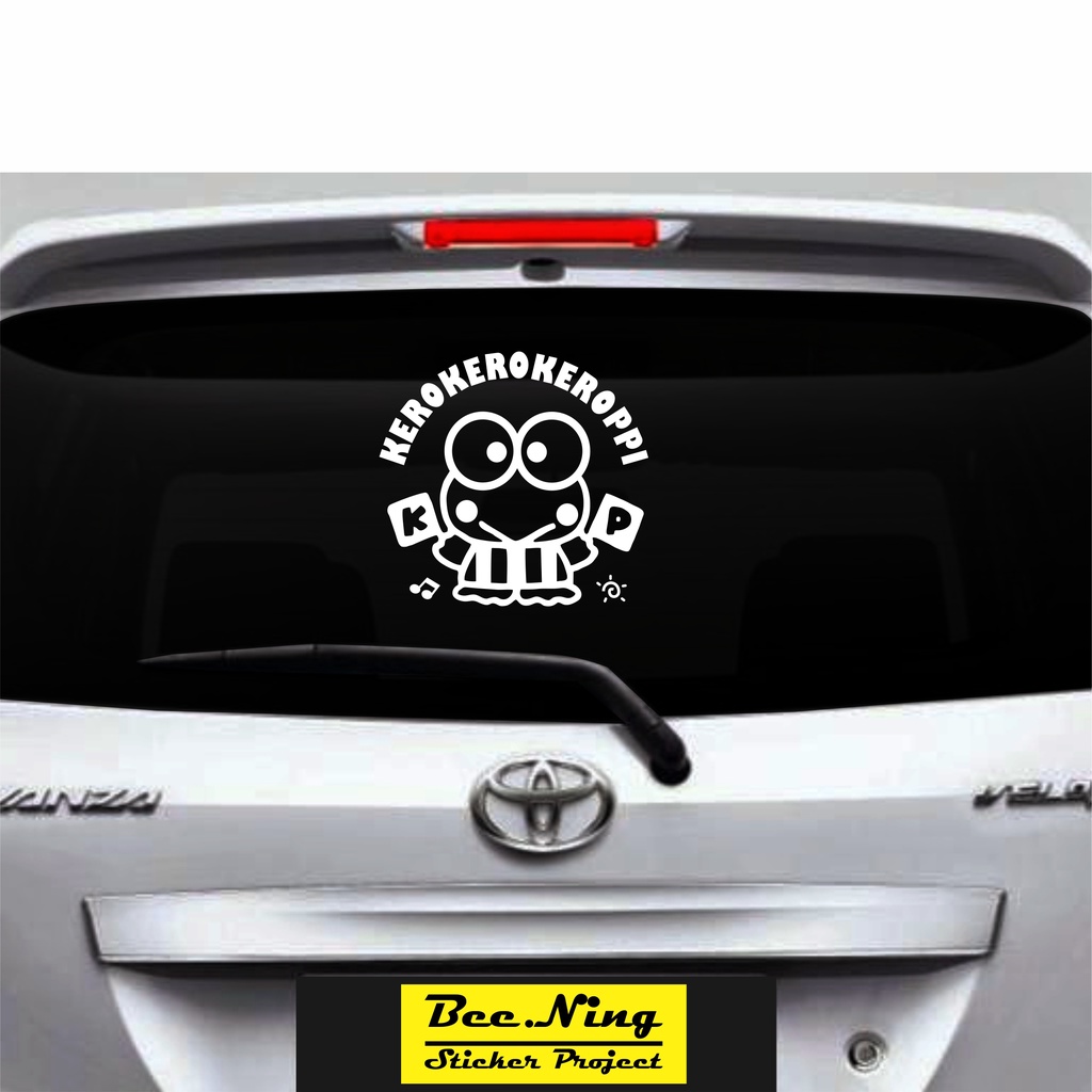 Jual STIKER MOBIL KEROPPI 30 CM STIKER PINTU MOBIL ATAU STIKER KACA ...
