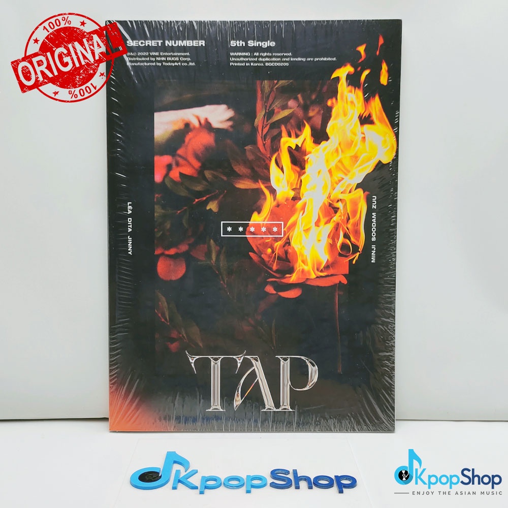 Jual Album SECRET NUMBER - TAP 5th Single Album + POSTER [READY ...