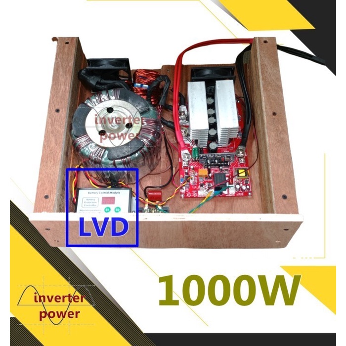 Jual Tokochitrae- Paket Inverter Trafo 1000W 12V 8 Mosfet Lengkap Lvd ...