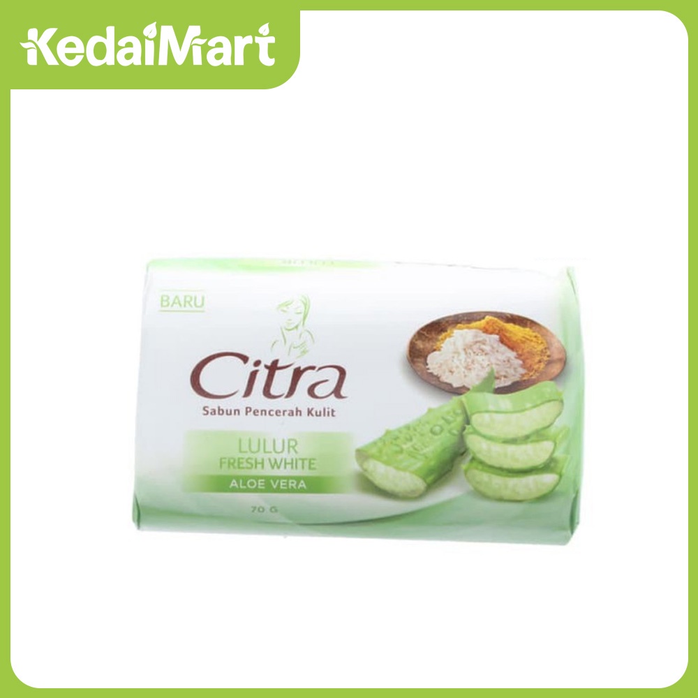 Jual Citra Sabun Mandi Pencerah Kulit Aloe Vera Bar 70 Gram | Shopee ...