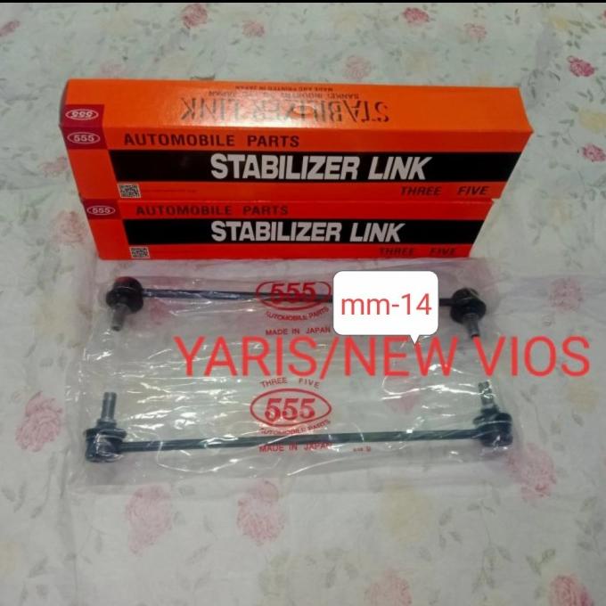 Jual link stabil link stabilizer yaris/new vios gen 2 merek 555 asli ...