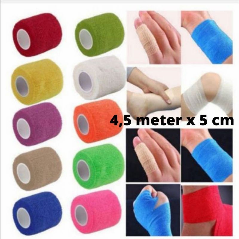 Jual PERBAN OLAHRAGA FINGER TAPE WRIST TAPE TAPPING OLAHRAGA PELINDUNG ...