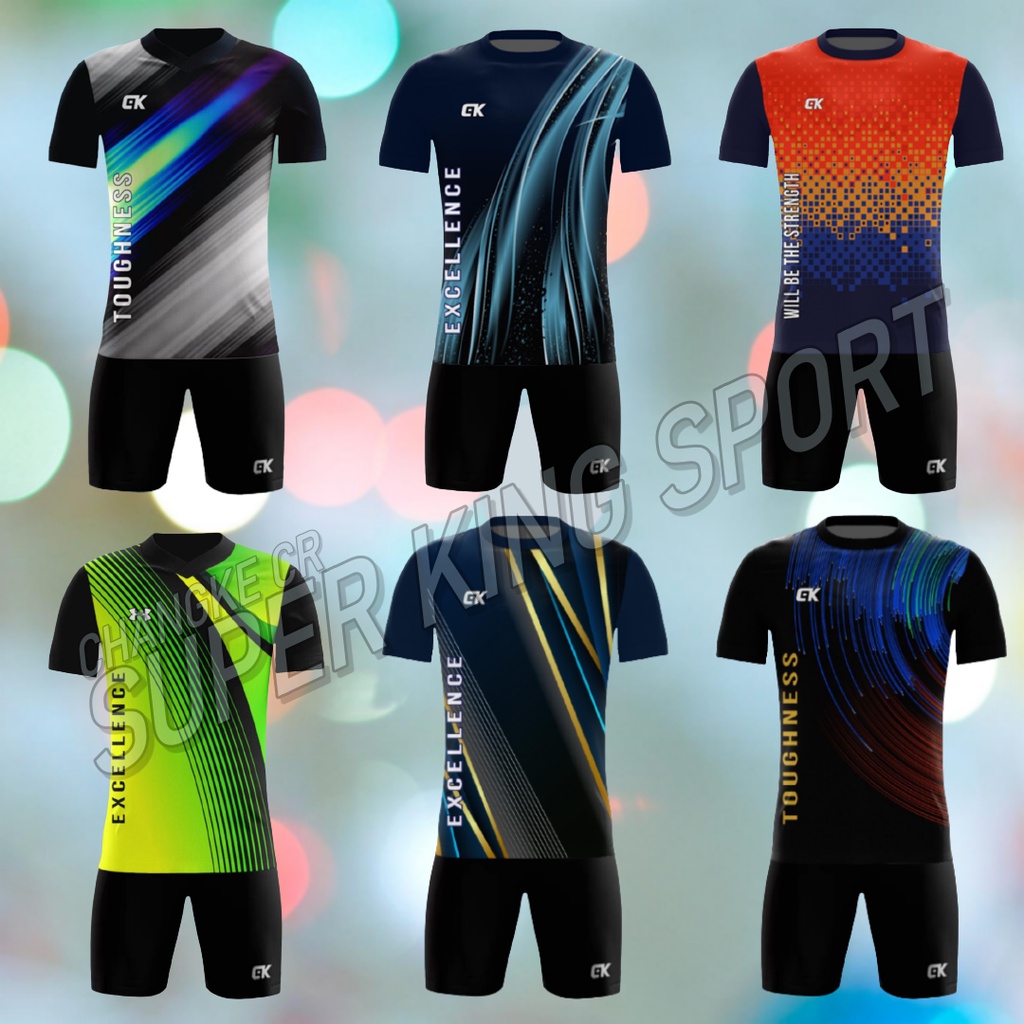 Jual SUPER KING SPORT (COD) Baju Olahraga Printing | Badminton | Bola ...