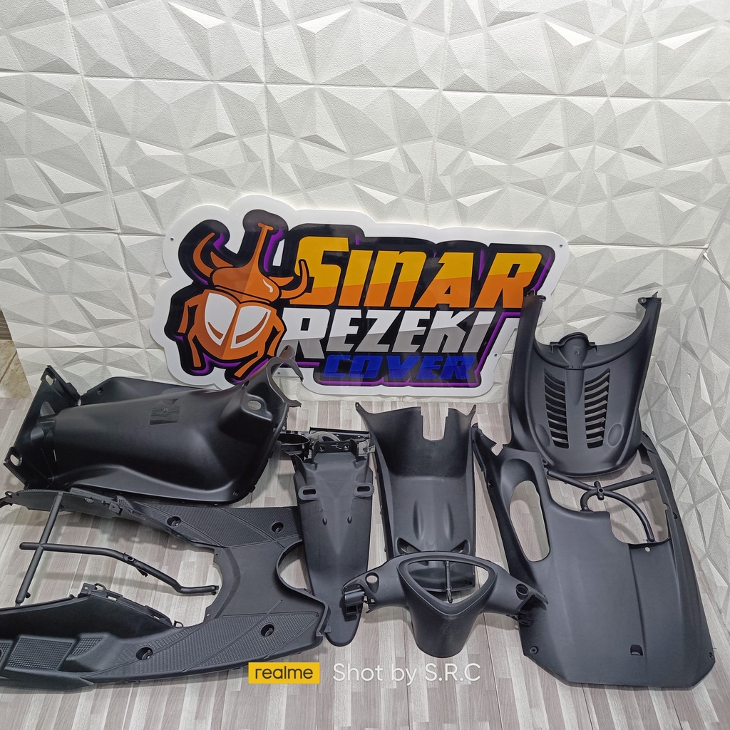 Jual Win - Set Body Kasar Mio Sporty Hitam 5tl | Shopee Indonesia