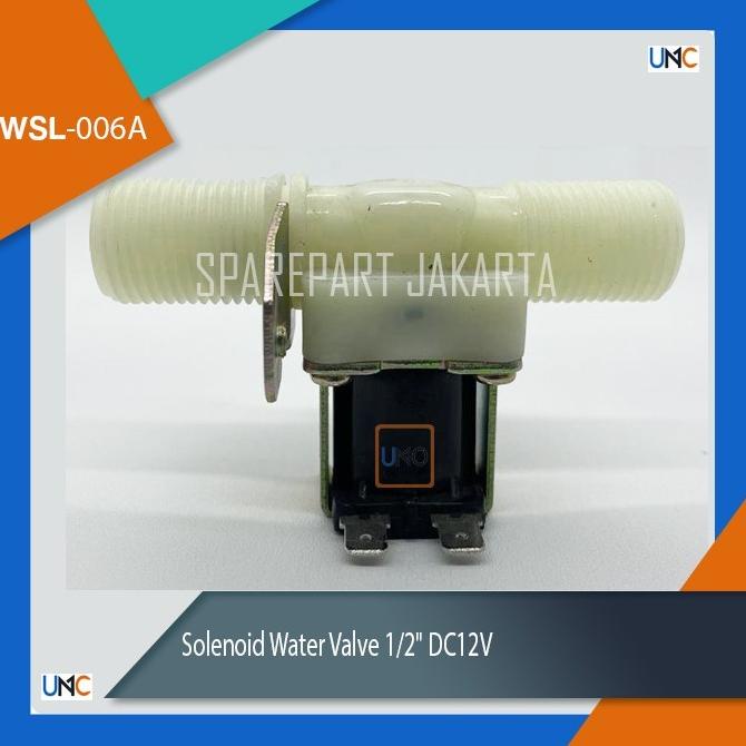 Jual Solenoid Selenoid Water Valve Pneumatic Pressure Dc 12V (Wsl-006A) | Shopee Indonesia