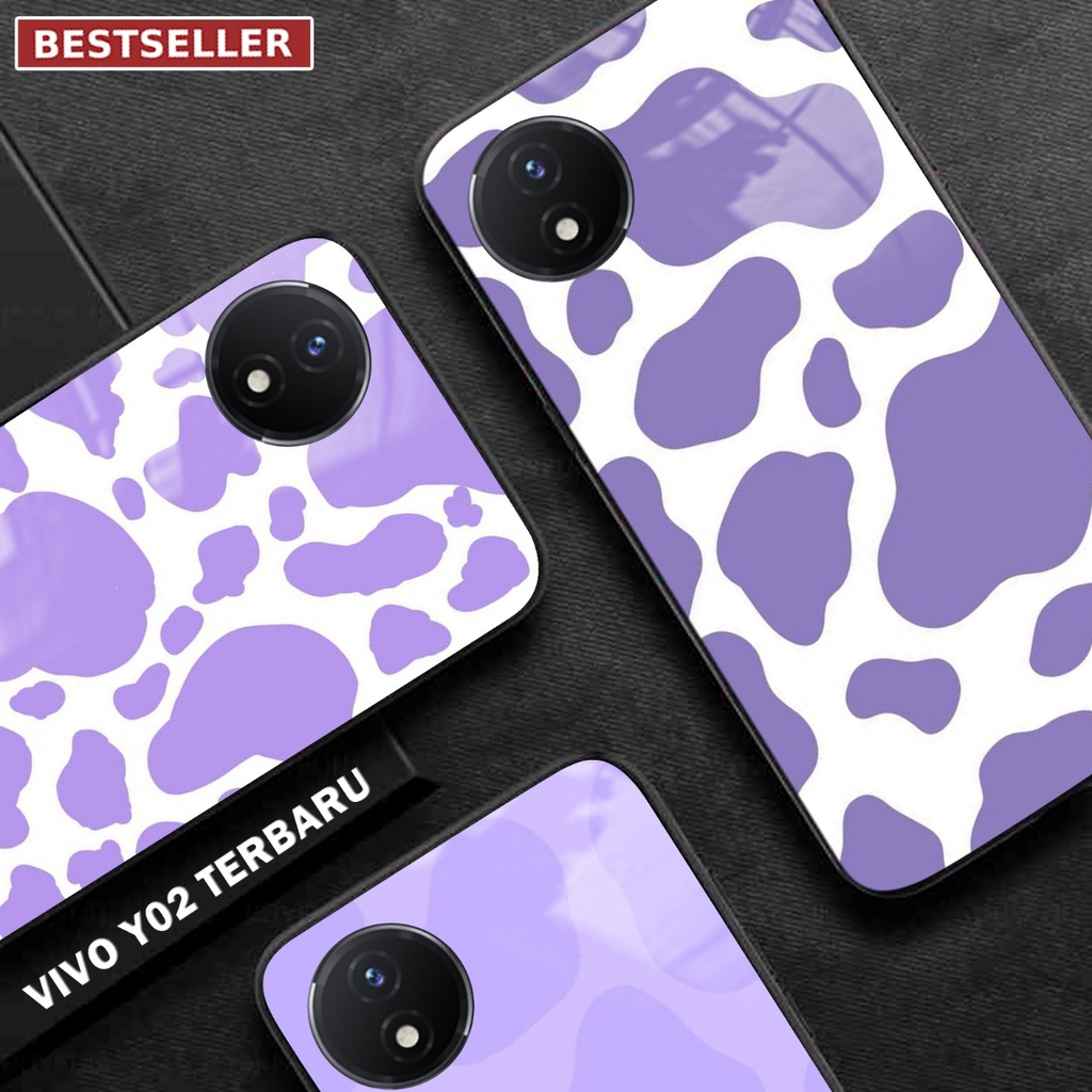 Jual Softcase Glass Kaca Vivo Y02 Terbaru [FC03] Casing Handphone ...