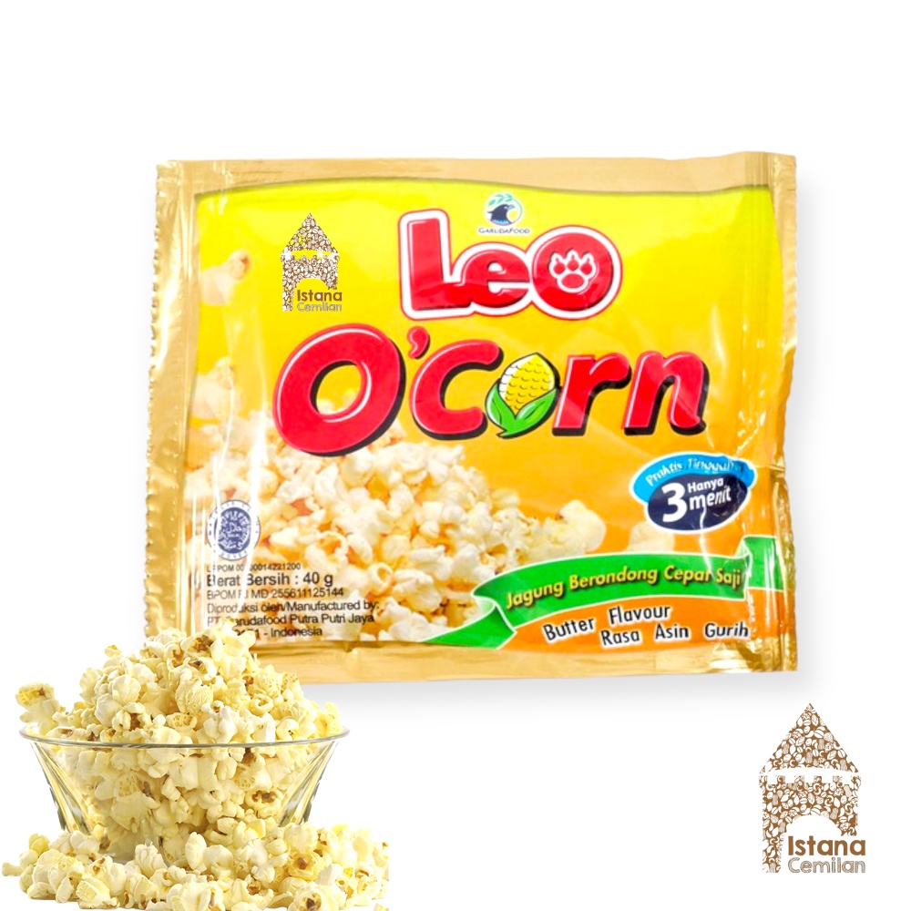 Jual Leo Garuda O'Corn / O Corn Popcorn Jagung Berondong 40 Gram ...