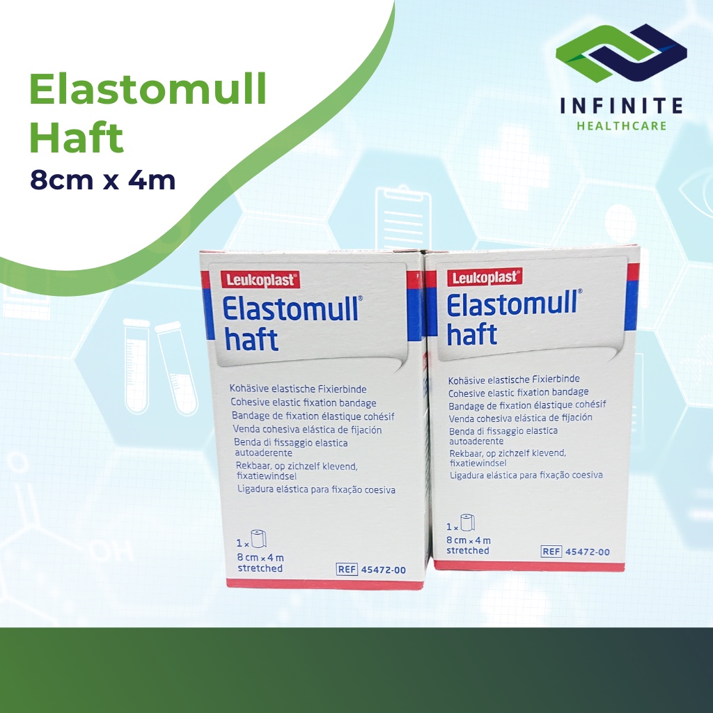 Jual Elastomull Haft 8x4 Perban Elastis Elastomul 8cm x 4m BSN Medical ...