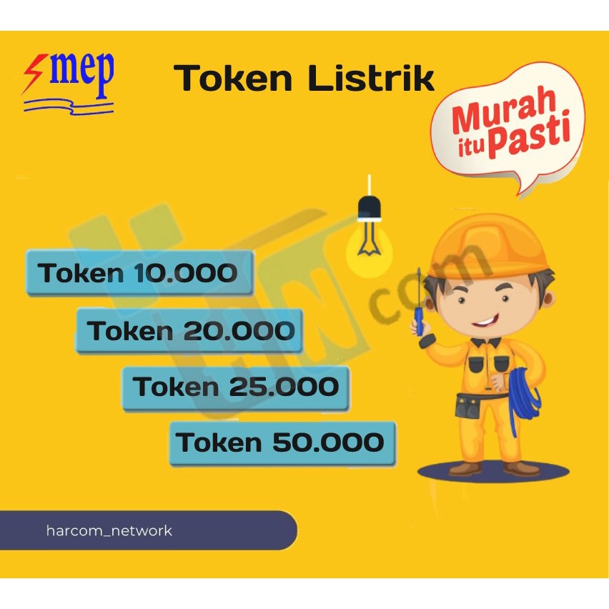 Jual Listrik MEP 10K - 50K | Shopee Indonesia