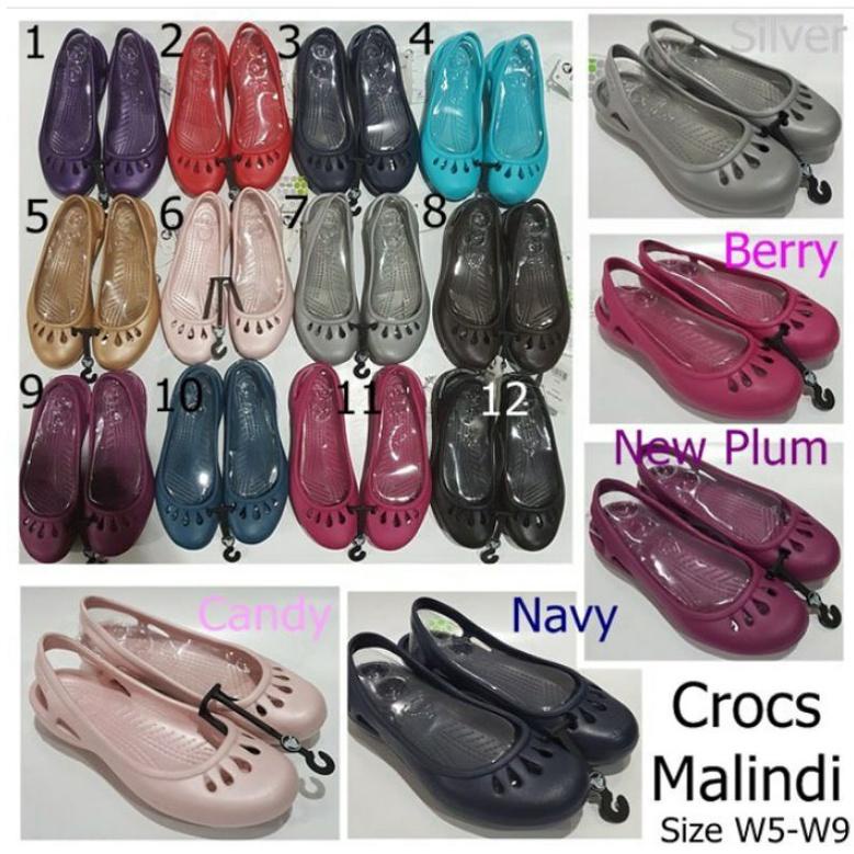 Jual [X-7@Y ㊚) SEPATU SANDAL CEWEK MURAH ORIGINAL CROCS MALINDI W5-W9 terviral | Shopee Indonesia