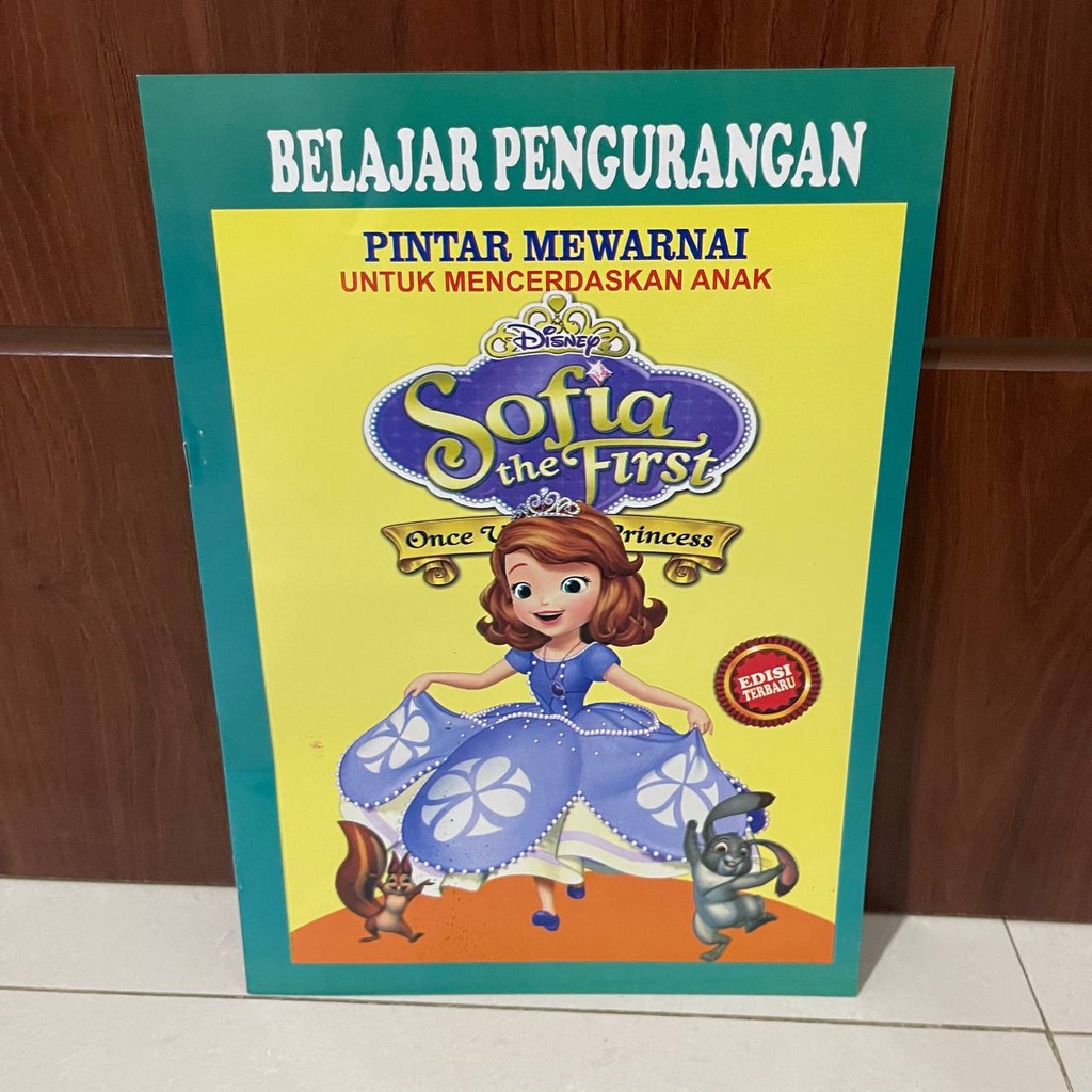 Jual Activity Book Buku Mewarnai Sambil Belajar Pengurangan 16 Halaman ...