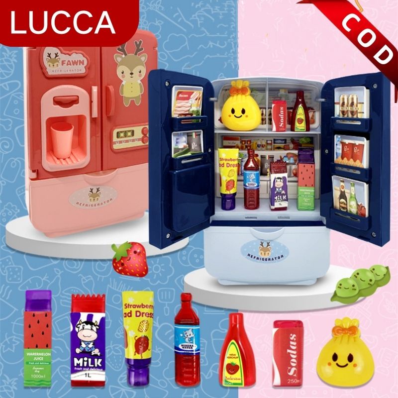 Jual Mainan Kulkas Mini Anak Playhouse Simulasi Pretend Play ...