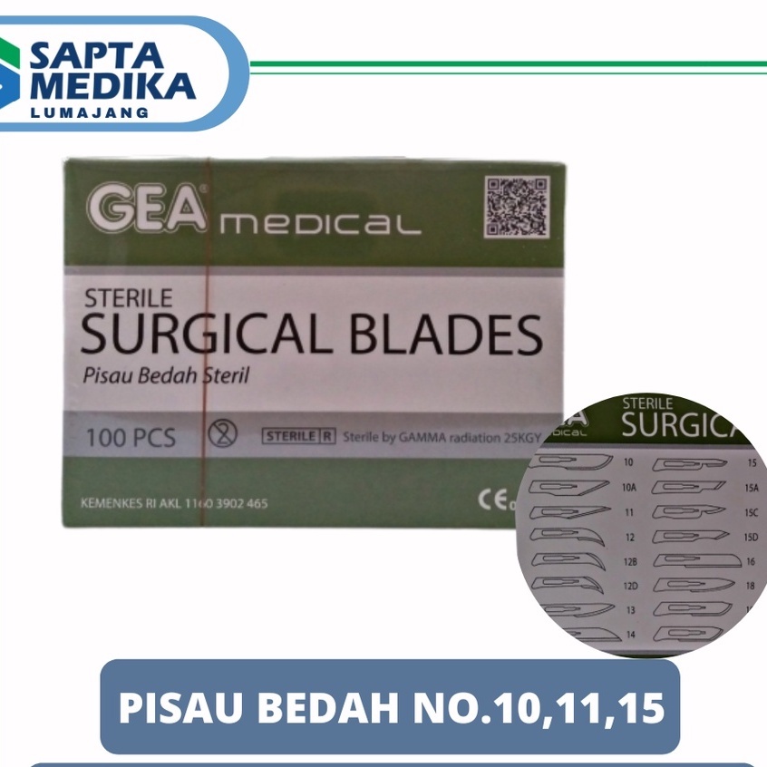 Jual GEA Medical Bisturi Gea / Surgical Blade | Shopee Indonesia
