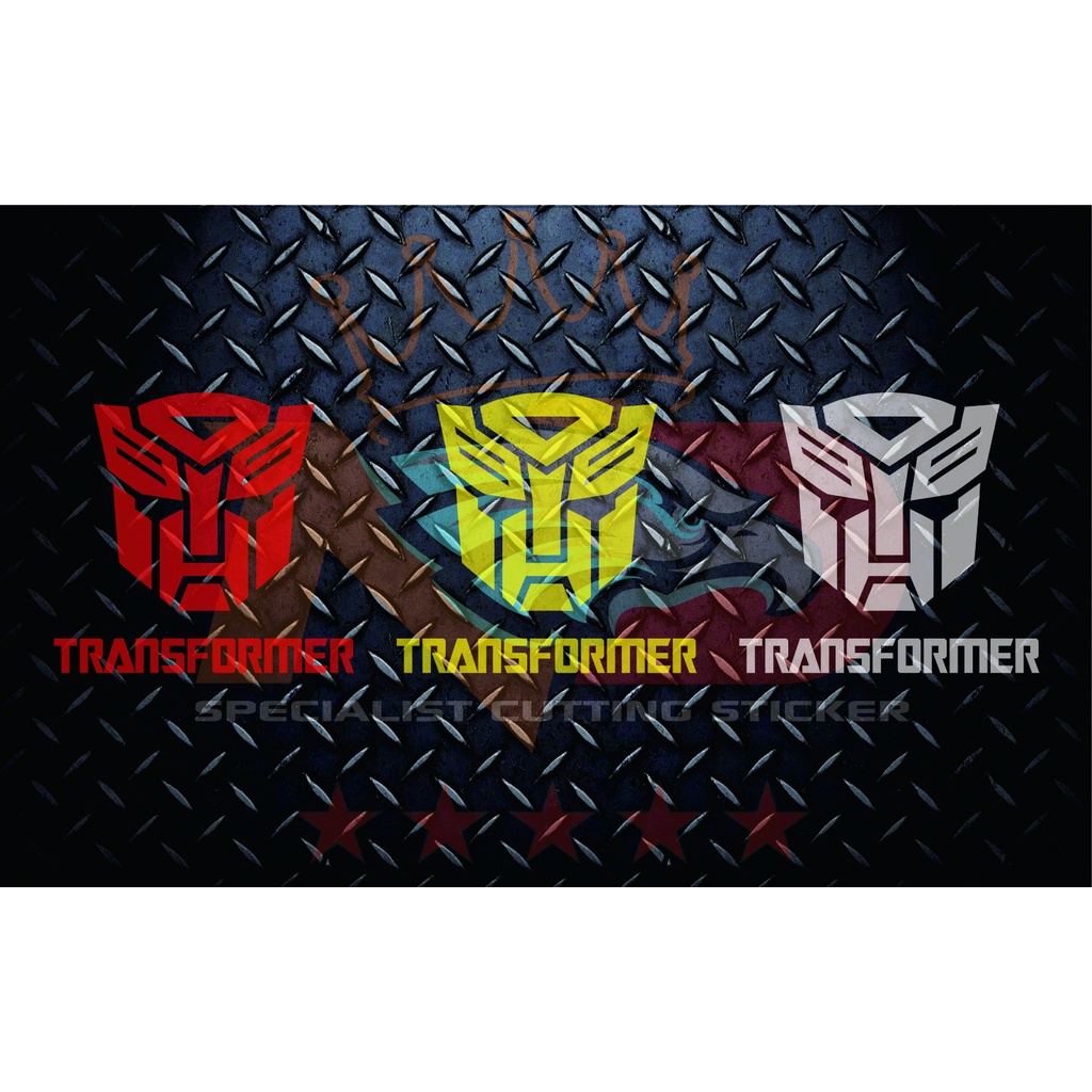 Jual Cutting stiker motor dan mobil Transformer All New Radium Sticker ...