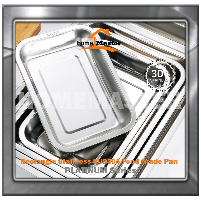 Jual HomeMaster Nampan/Tray/Baki Stainless/Besi Baja Tahan Karat SUS304 ...