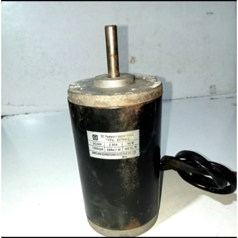 Jual dinamo DC 24v 40w 1300rpm | Shopee Indonesia