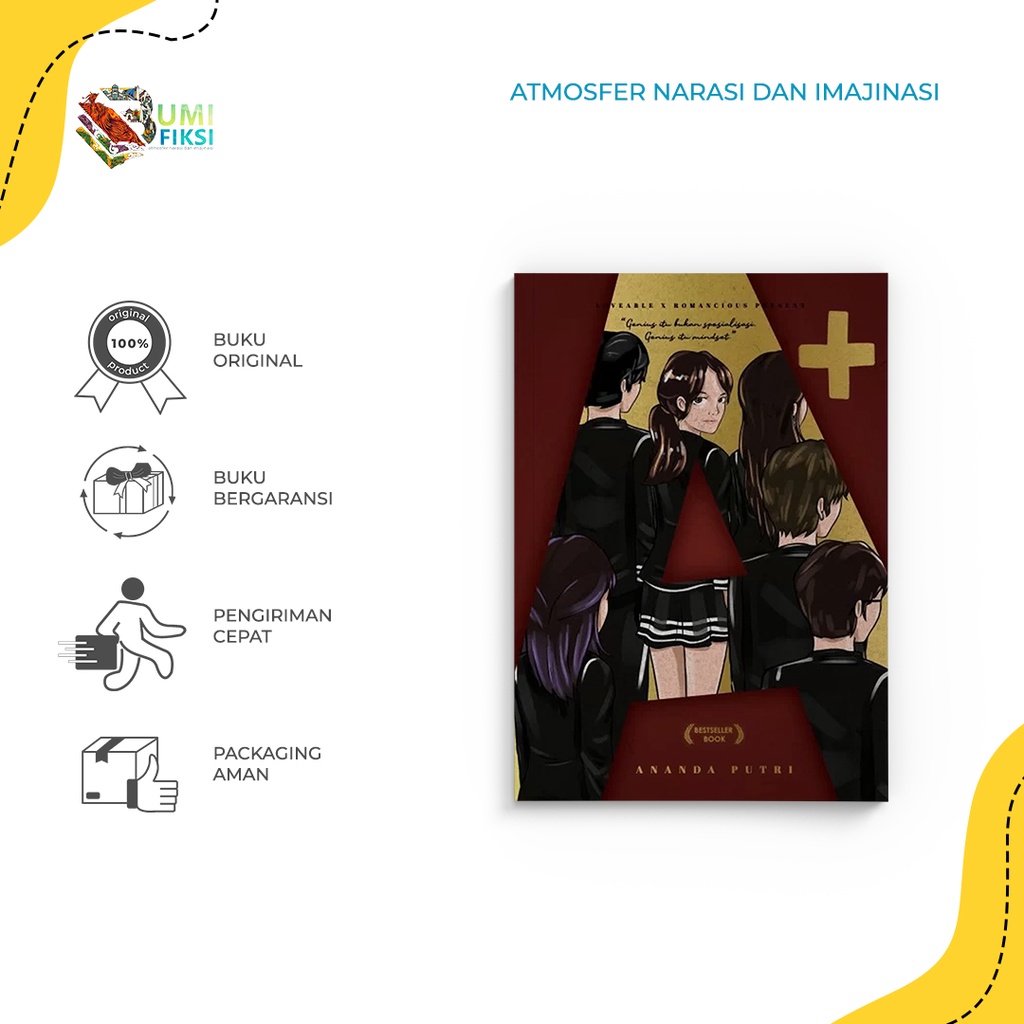 Jual NOVEL LOVEABLE | A+ New Edition by Ananda Putri Loveable ...