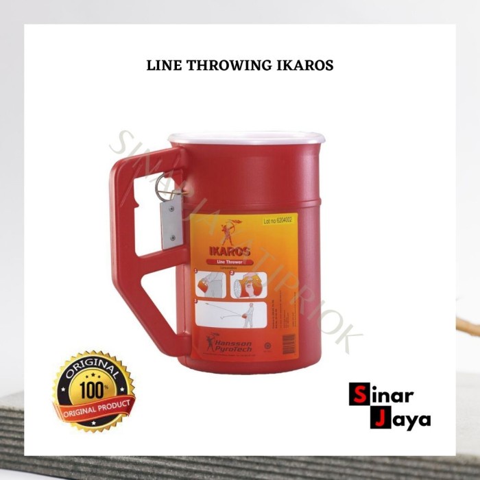 Jual Ewar Line Throwing Ikaros Alat Safety Laut - Sinar Jaya | Shopee ...