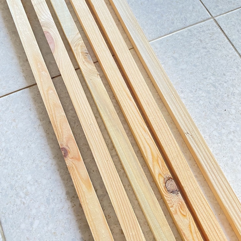 Jual KARGO / MINIMAL 10 BATANG / SUDAH PERNIS / RENG KAYU JATI BELANDA ...