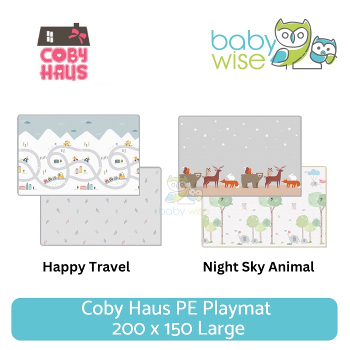 Jual Coby Haus PE Playmat 200 x 150 Large - Karpet Matras Bermain Anak ...