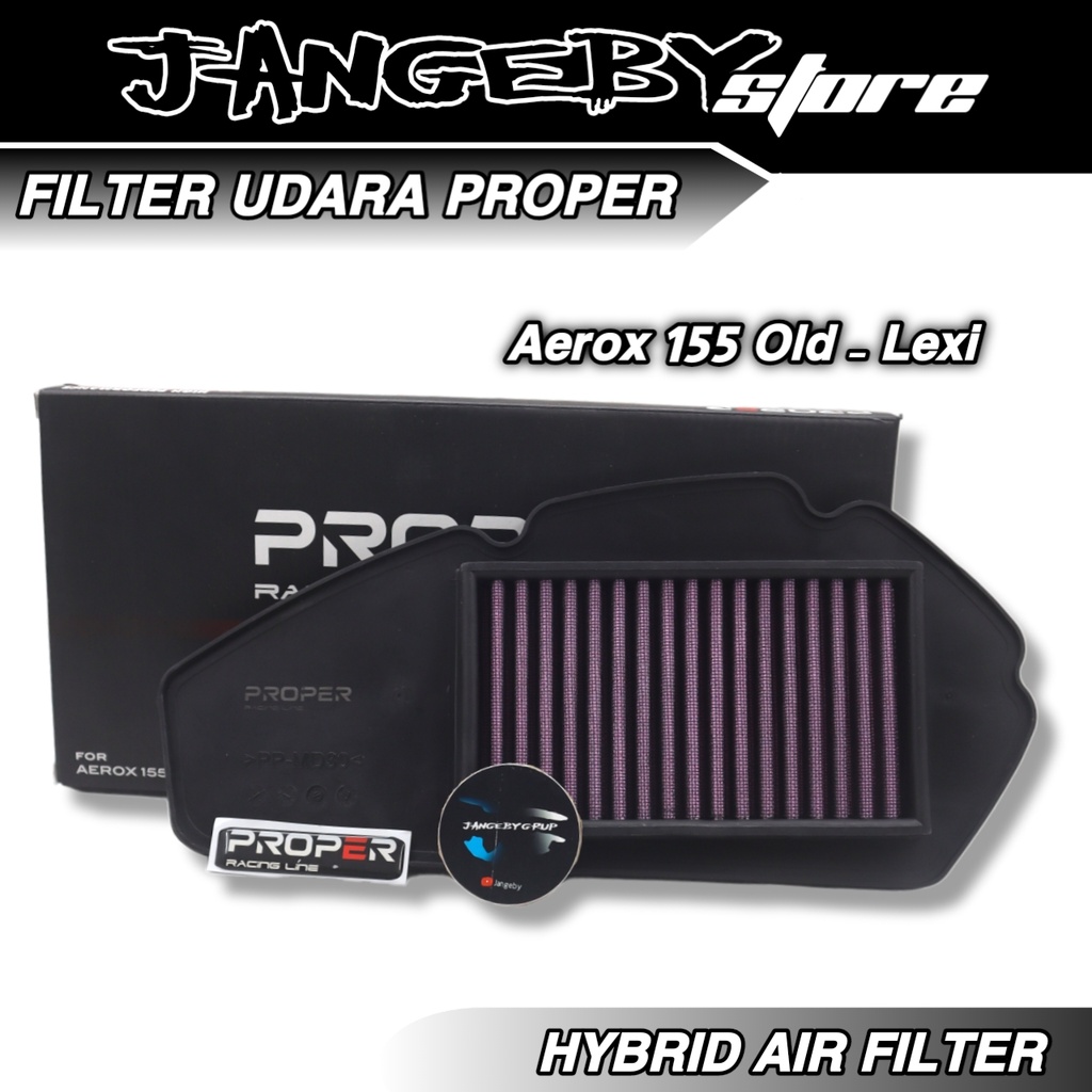 Jual Filter Udara Aerox 155 Old Lexi 125 PROPER RACING Jangeby Store ...